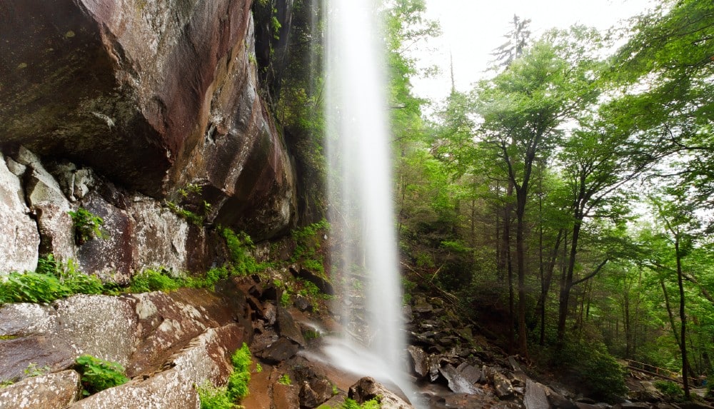Rainbow Falls Smoky Mountains Top 5 Waterfalls To Visit In Gatlinburg,
